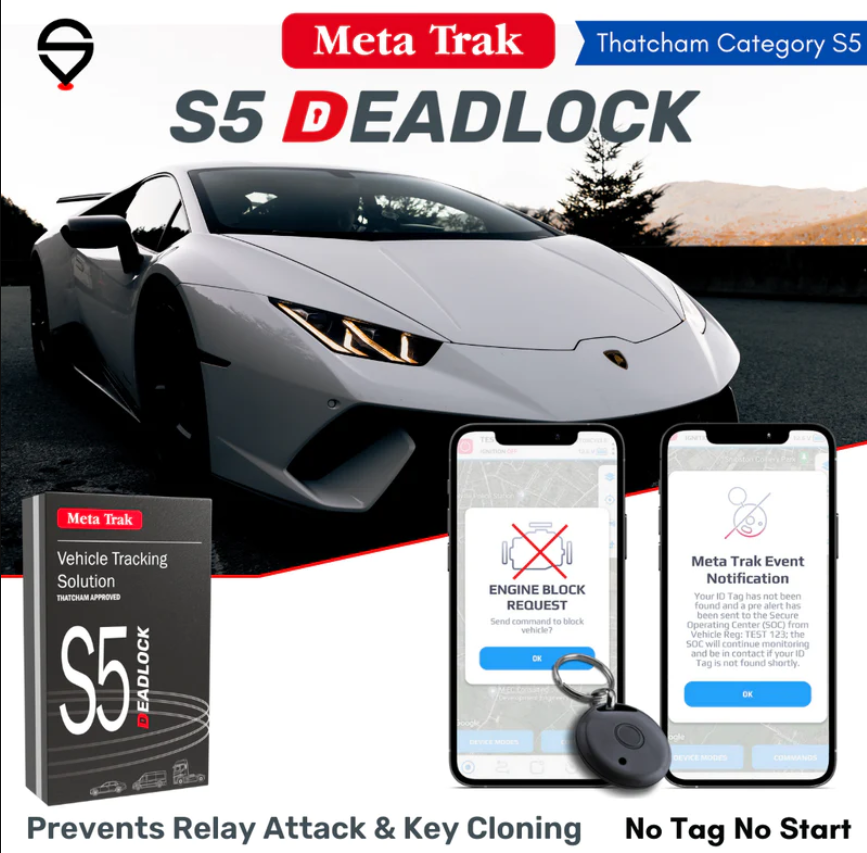 Meta Trak S5 Deadlock - Secure Your Vehicle from £499 – THZ CUSTOM WORKSHOP