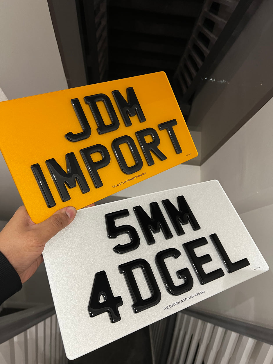 JDM Plates - Custom Plates for Imported Cars – THZ CUSTOM WORKSHOP